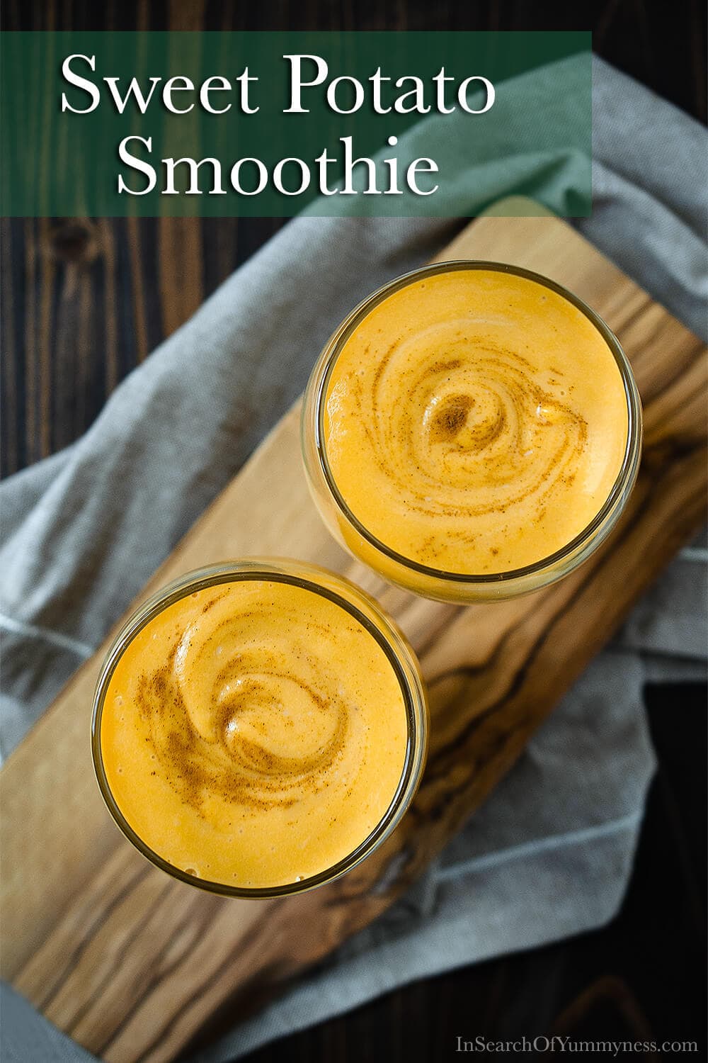 Sweet Potato Smoothie | In Search Of Yummy-ness