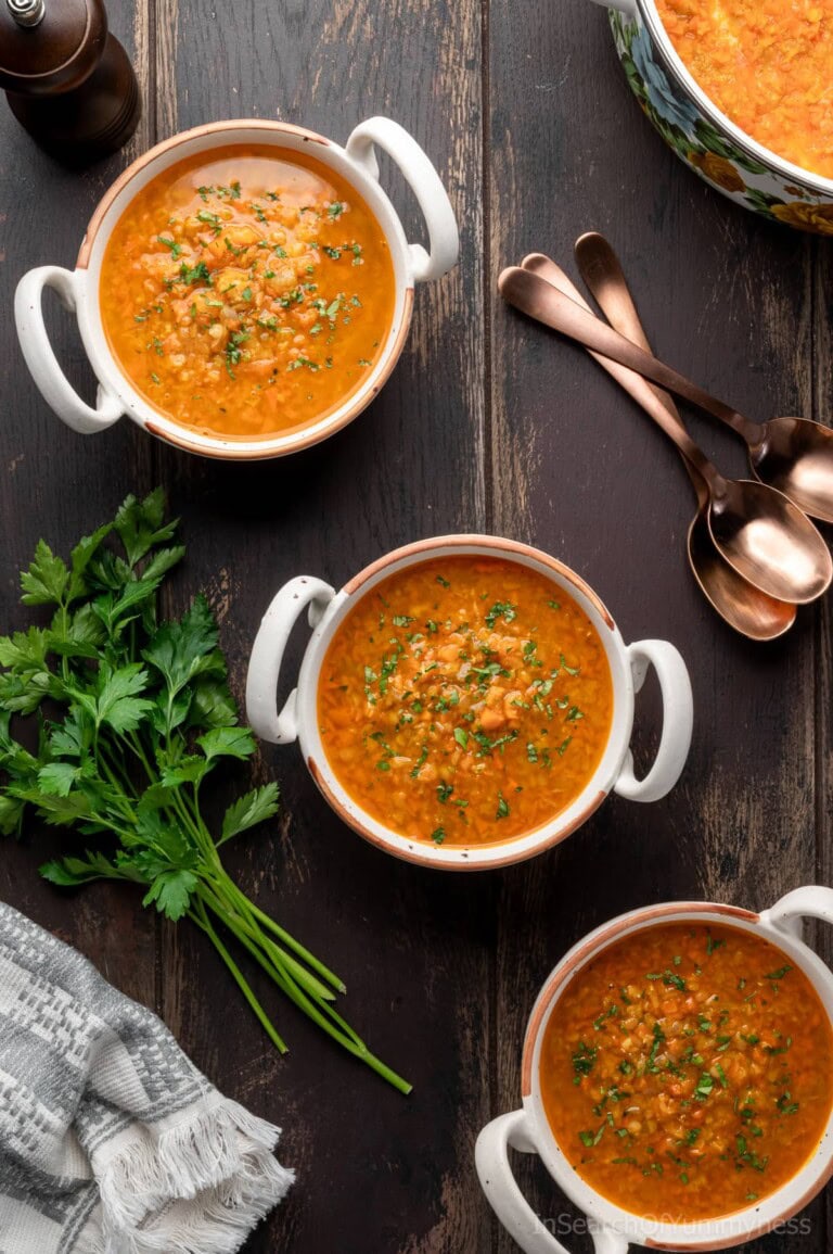 Lentil and Carrot Soup | In Search Of Yummy-ness