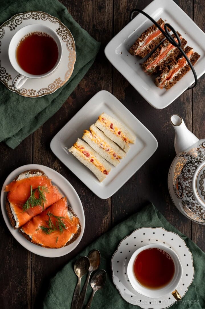 Pimento Cheese Tea Sandwiches
